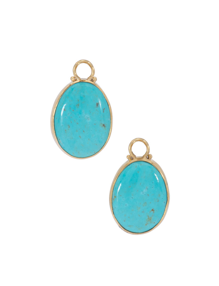 The Golden Eye: Speckled Matrix Sleeping Beauty Turquoise Drops